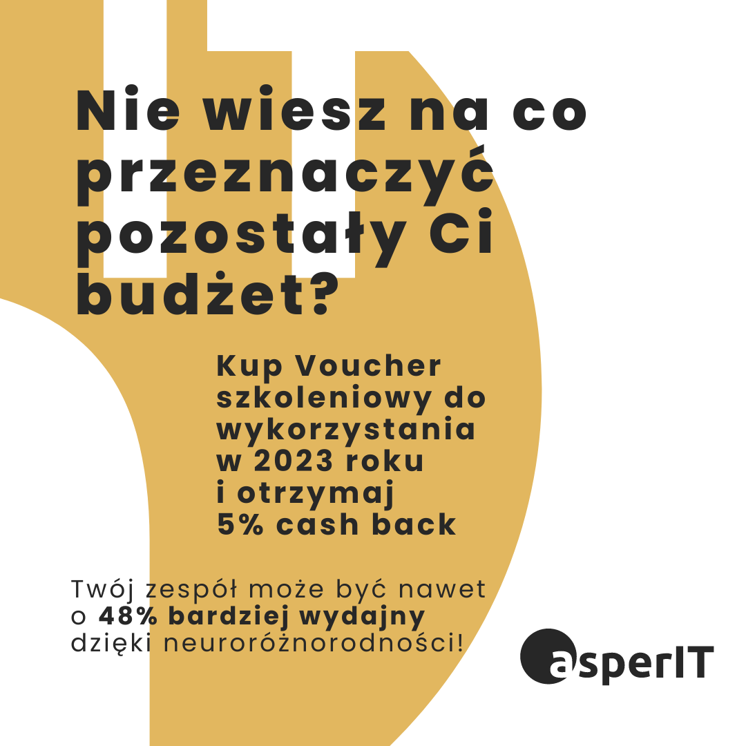 Buy a training voucher to use in 2023 - asperIT.com